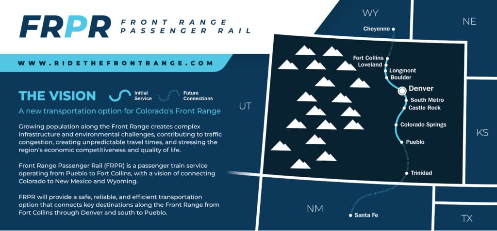 Front Range Passenger Rail Making Progress on Service Development Plan ...