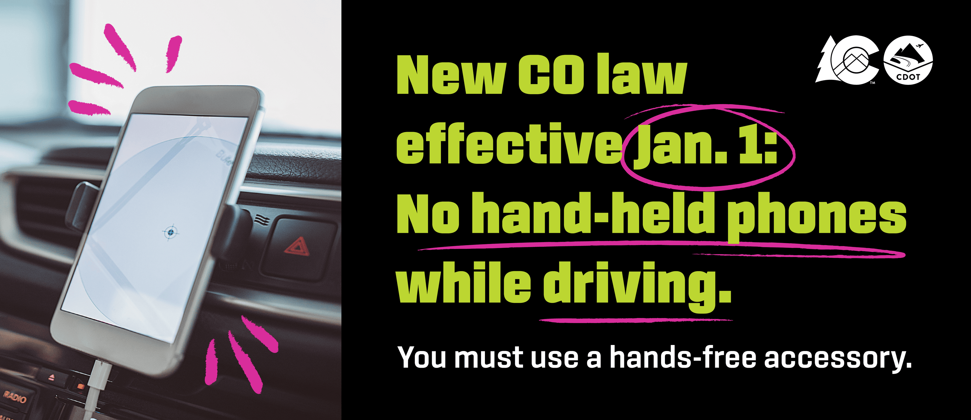 Hands on the Wheel, Not Your Phone. What to Know About Colorado's New ...